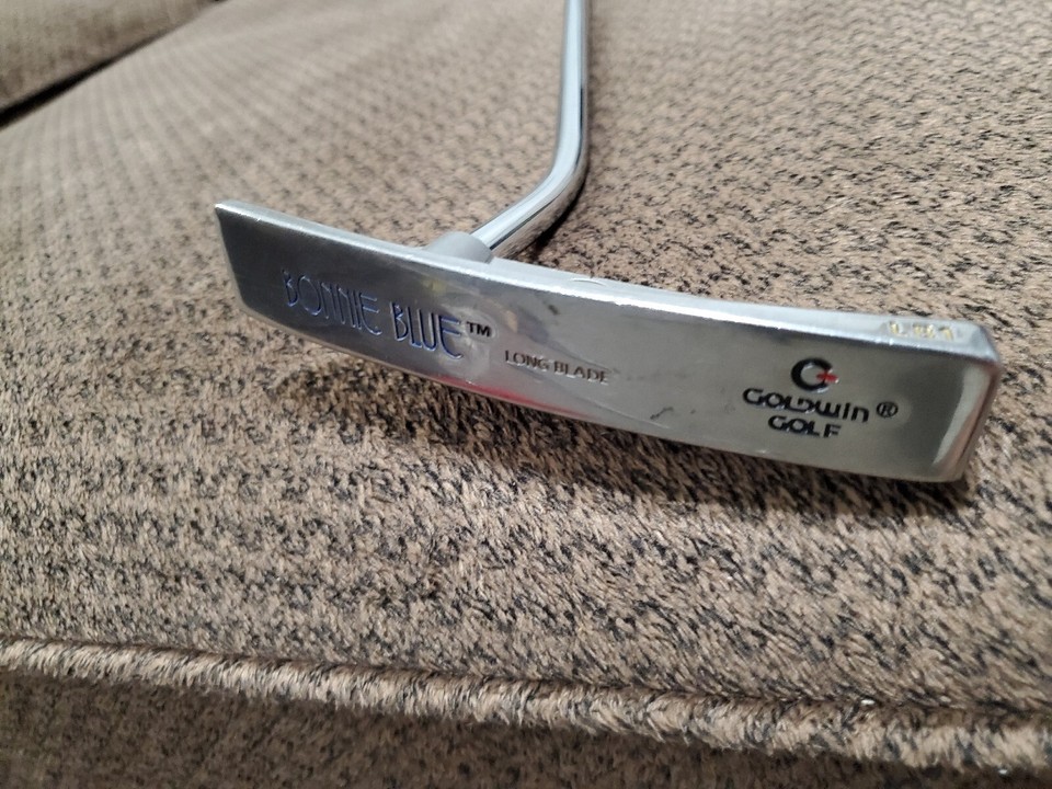 Vtg Goldwin Golf Bonnie Blue Long Blade 1 Putter 36” RH, LB1 | eBay