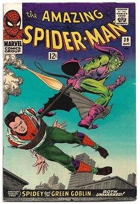 🔑Amazing Spider-Man (1966) #39 * 1st Green Goblin * John Romita / Stan ...