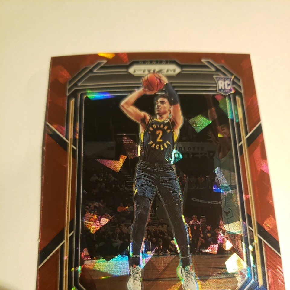 2022-23 Panini Prizm - Andrew Nembhard #227 Red Ice Prizm (RC) | eBay