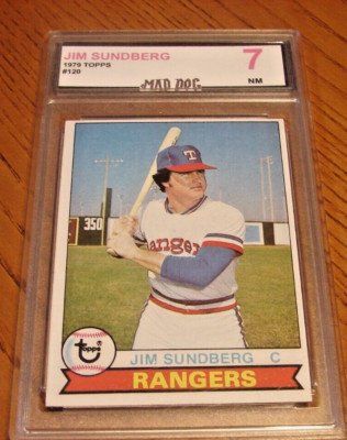 JIM SUNDBERG-----1979 TOPPS-----Set BREAK----MINT 7---RANGERS--#120 ...