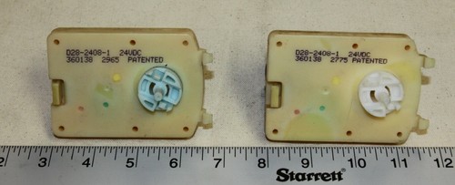 2 x AP Automatic Product 6600 7700 112 113 spiral motors with tabs for ...