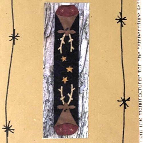 Table Runner Christmas Reindeer Quilt Pattern Bloomin' Minds "Half to ...