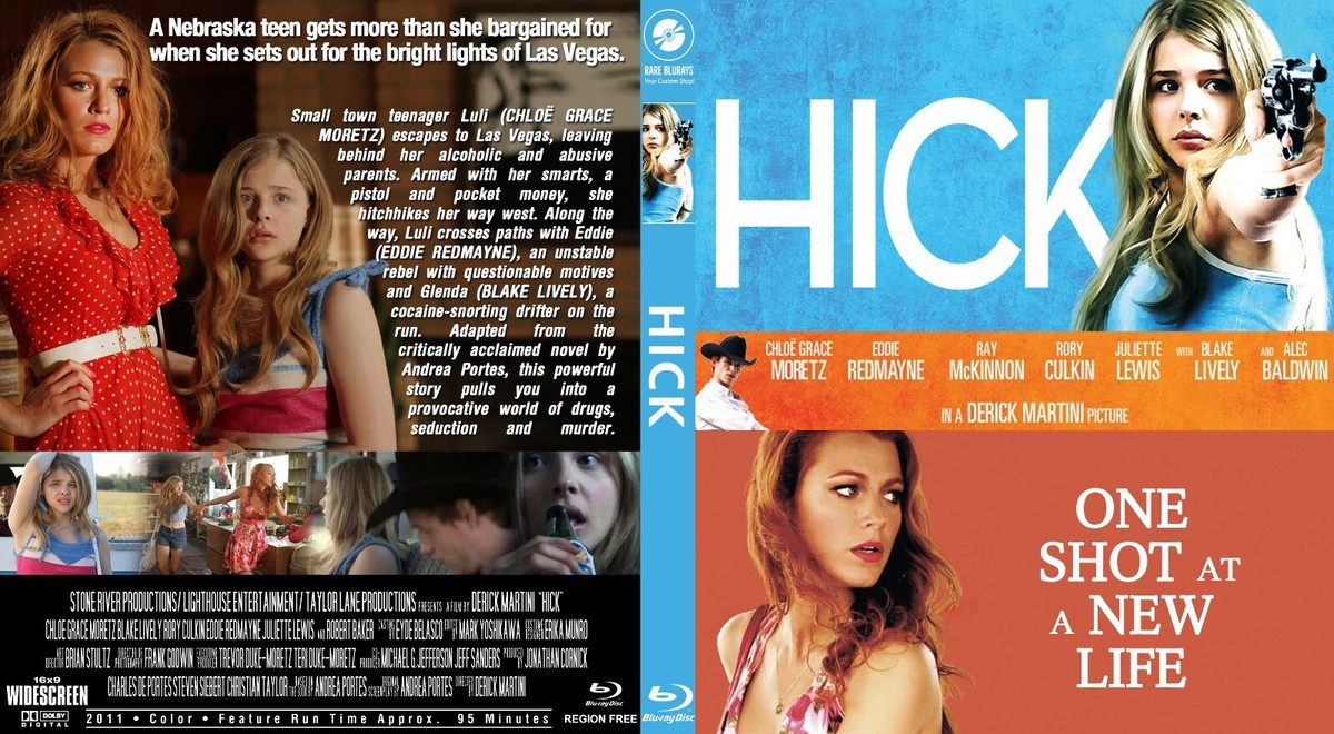 Hick 2011 HICK Region 2 UK Slipcase Uncut DVD 2011 Chloe Grace Moretz
