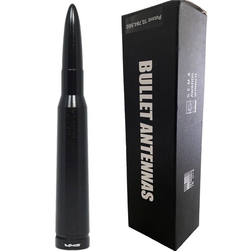 Black Bullet Antenna for Silverado and Sierra 2007 and Newer Anti Theft ...