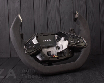 Chevrolet Corvette C8 Custom Steering Wheel Carbon fiber 1LT 2LT 3LT | eBay