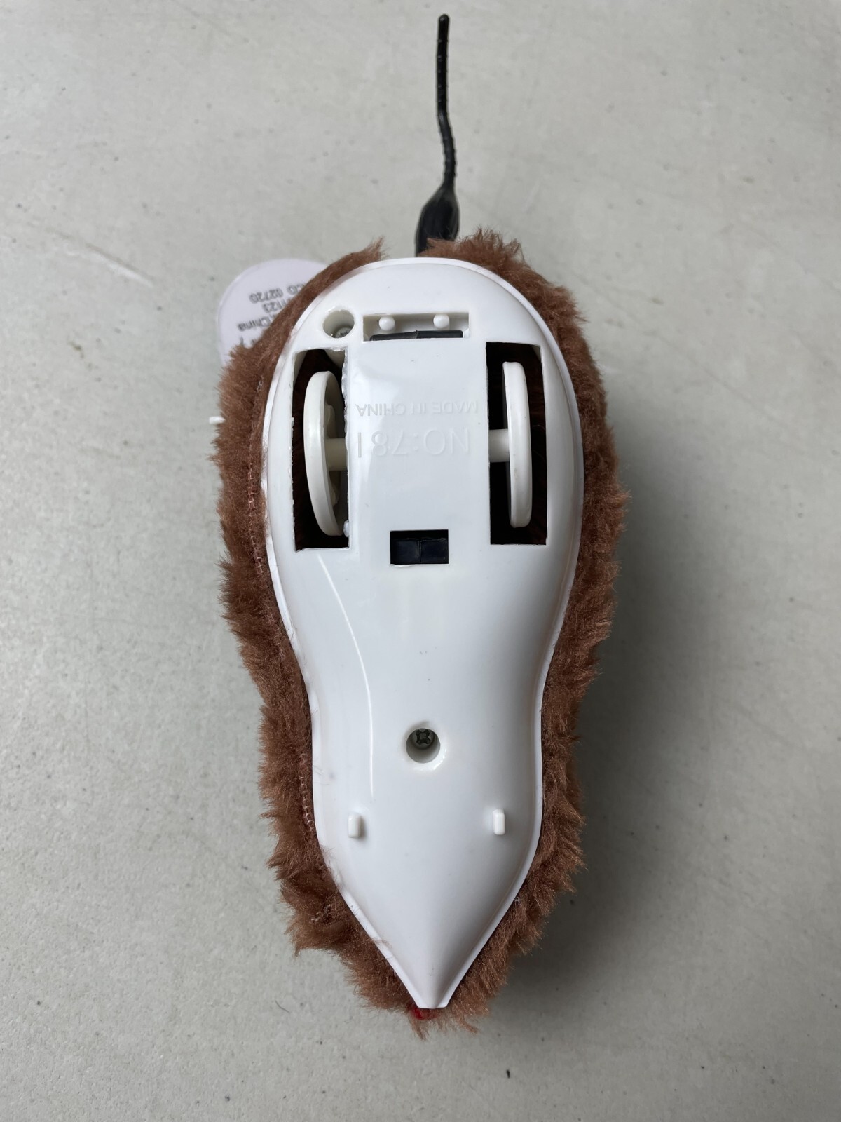 Wind Up Furry Funny Fuzzy Mouse 6 Inch New Cat Toy Mice Choose From 4 ...