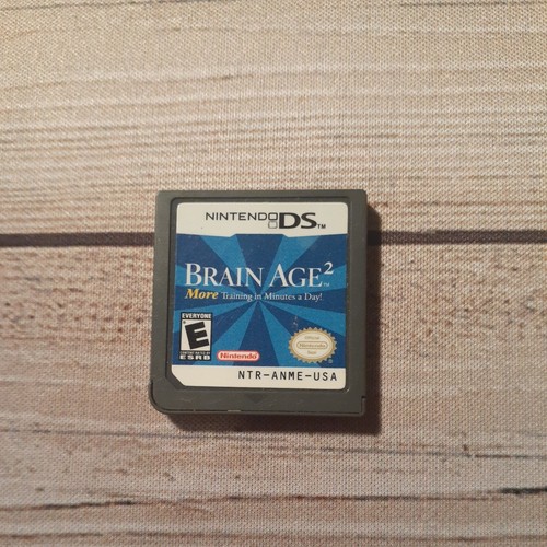 NINTENDO DS BRAIN AGE 2 GAME | eBay
