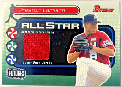 2004 Bowman Futures Game Gear Preston Larrison #FG-PWL | eBay