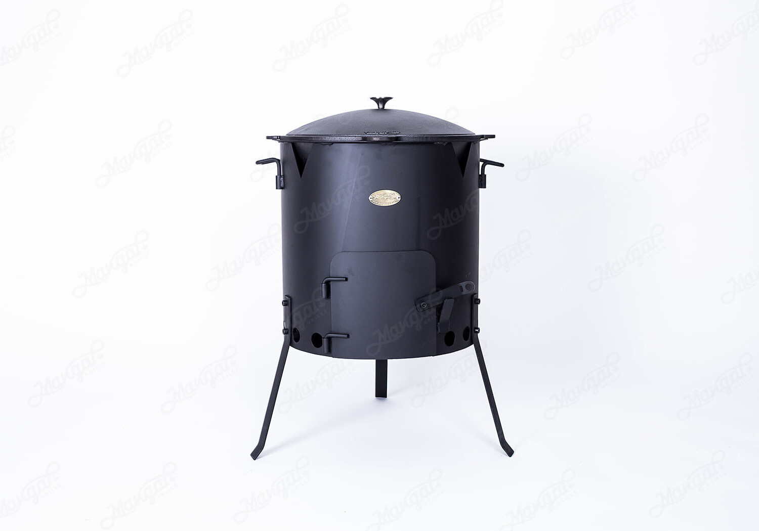 Traditional Uzbek Kazan 100% Cast Iron & Oven Stove Uchag Utchag For ...