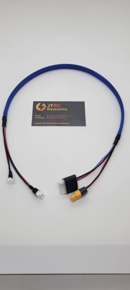 Losi Micro-B Micro-T Lipo 2S Balance XT60 Charge Lead 24 Cable PH2.0 ...