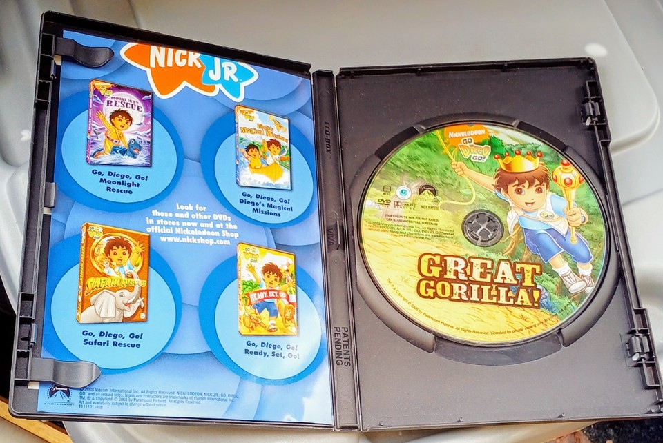 Go, Diego, Go - Great Gorilla (DVD, 2009, Viacom) | eBay