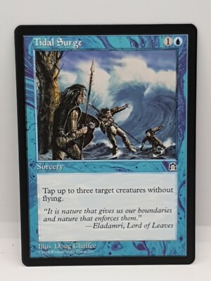 NM/M Stronghold Tidal Surge Blue 1998 MtG Magic The Gathering | eBay ...