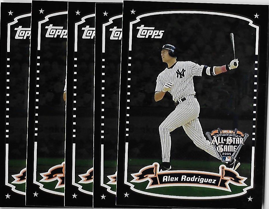 2005 Topps Alex Rodriguez Allstar Fanfest Redemption card # 5 ***Rare ...