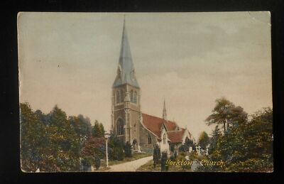 1910 Yorktown Church Graveyard Cemetery Camberley UK Surrey Co Postcard ...