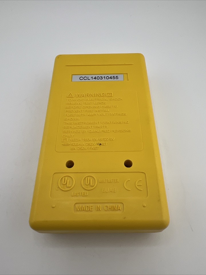 General Electric GE Digital Multimeter GE2524 No Cables Multimeter Only ...