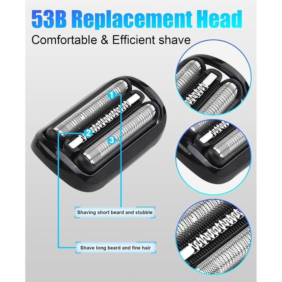 53B Replacement Head For Braun Electric Foil Shaver 5762 5764 6075cc | eBay