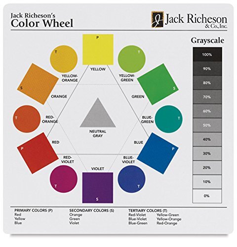 30PCS Large Color Wheel Teaching Chart 7"x7" Assorted Color Classroom ...