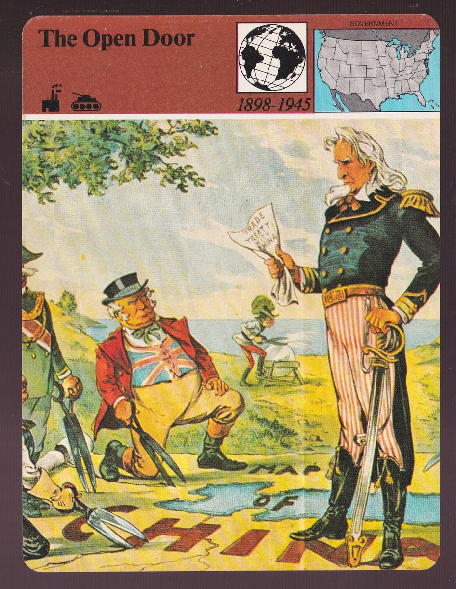 Open Door Policy Political Cartoon