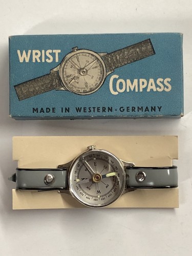 Vintage Wrist Compass Made In Western Germany No. 3004 New | eBay