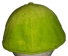 THE MUPPETS Jim Henson Kermit The Frog Silly Face Fuzzy Green Fitted ...