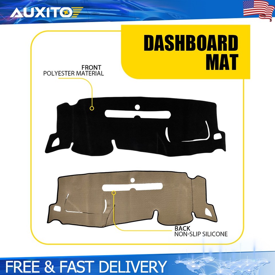 Fit 2007-2013 Chevy Silverado 1500 GMC Sierra 1500 Black Gray Dashboard ...