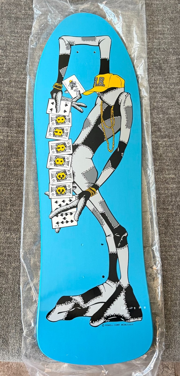Powell Peralta Ray Barbee “Rag Doll” 2019 Reissue BLEM Deck Blue | eBay