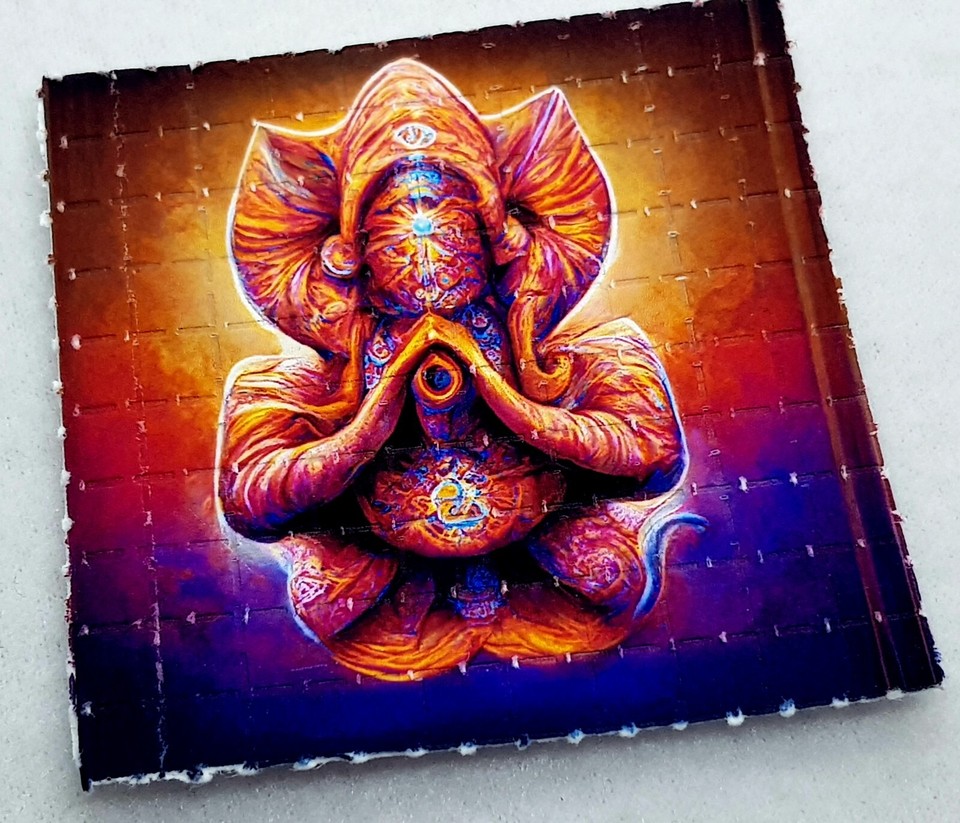 Ganesha's Power Blotter Art 100 Tab Sheet LSD ACID Art Psychedelic Art ...