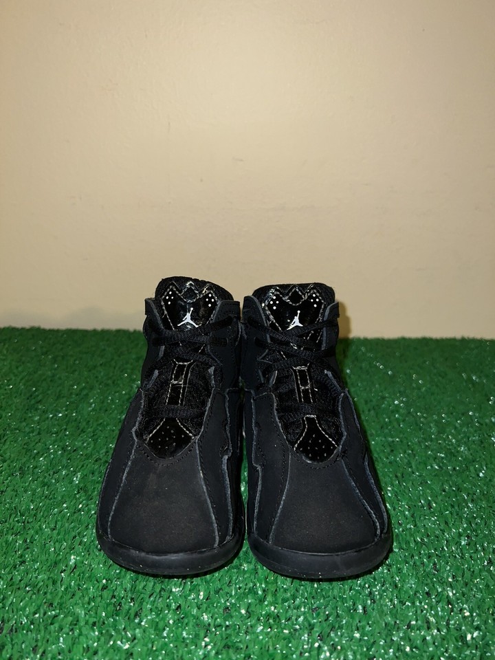 Nike Air Jordan True Flight Black White Gray TD Size 7C 343797-010 NO ...