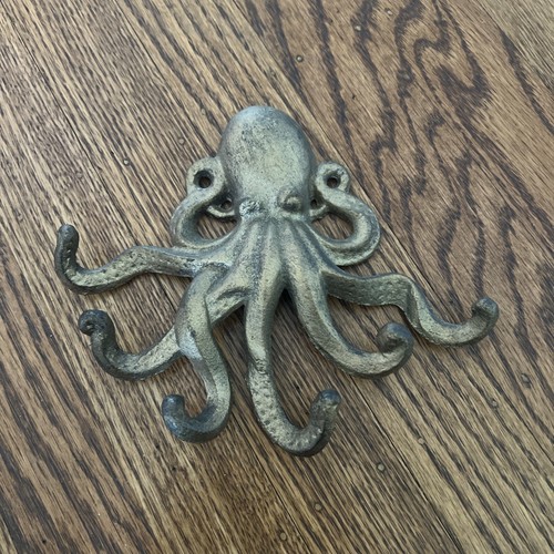 Vintage Metal Octopus Coat Rack / Key Holder | eBay