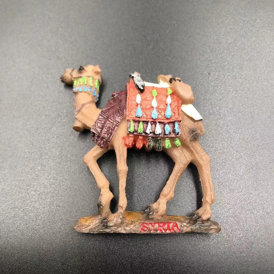 Syrian Camel Resin Fridge Magnet Tourist Souvenir Refrigerator Sticker ...