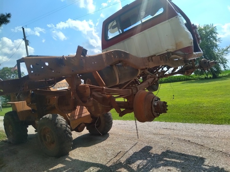 Dodge First Gen Cummins frame 4x4 diesel | eBay