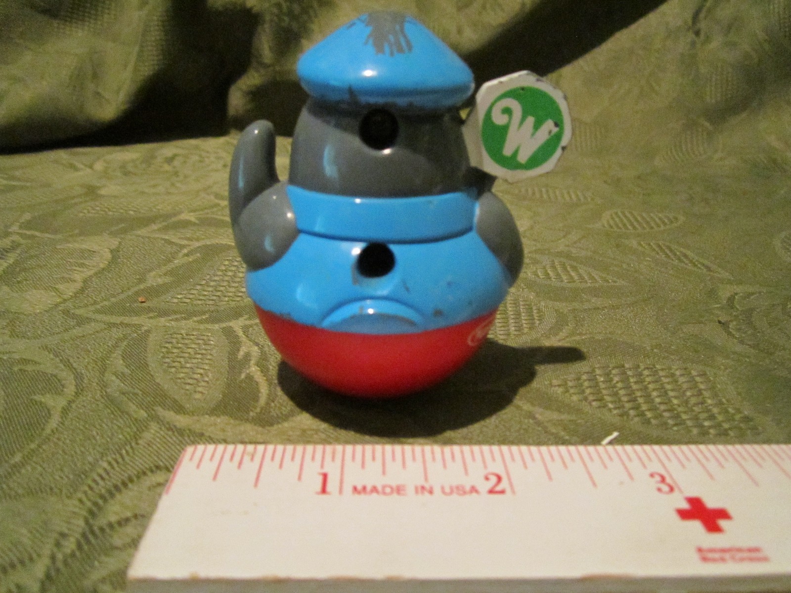 Playskool People Weebles part Crossing Guard school bus park cop police ...