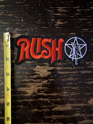Rush (Embroidered Iron on patch) Punk/Rock/Metal/Music/Art | eBay