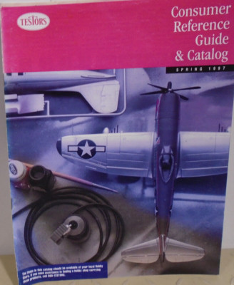 VINTAGE 1997 Testors Model Kits & Finishing CONSUMER REFERENCE GUIDE | eBay