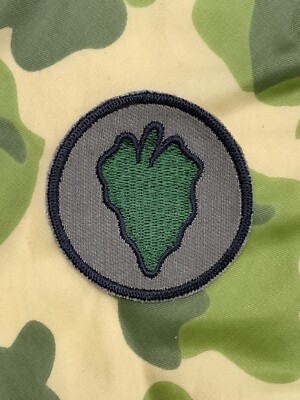 US Army 24th Infantry Division OD Cut Edge Patch Insignia SSI | eBay