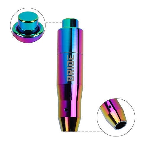 JDM Universal BRIDE Rainbow Aluminum Automatic Stick Gear Shift Knob ...