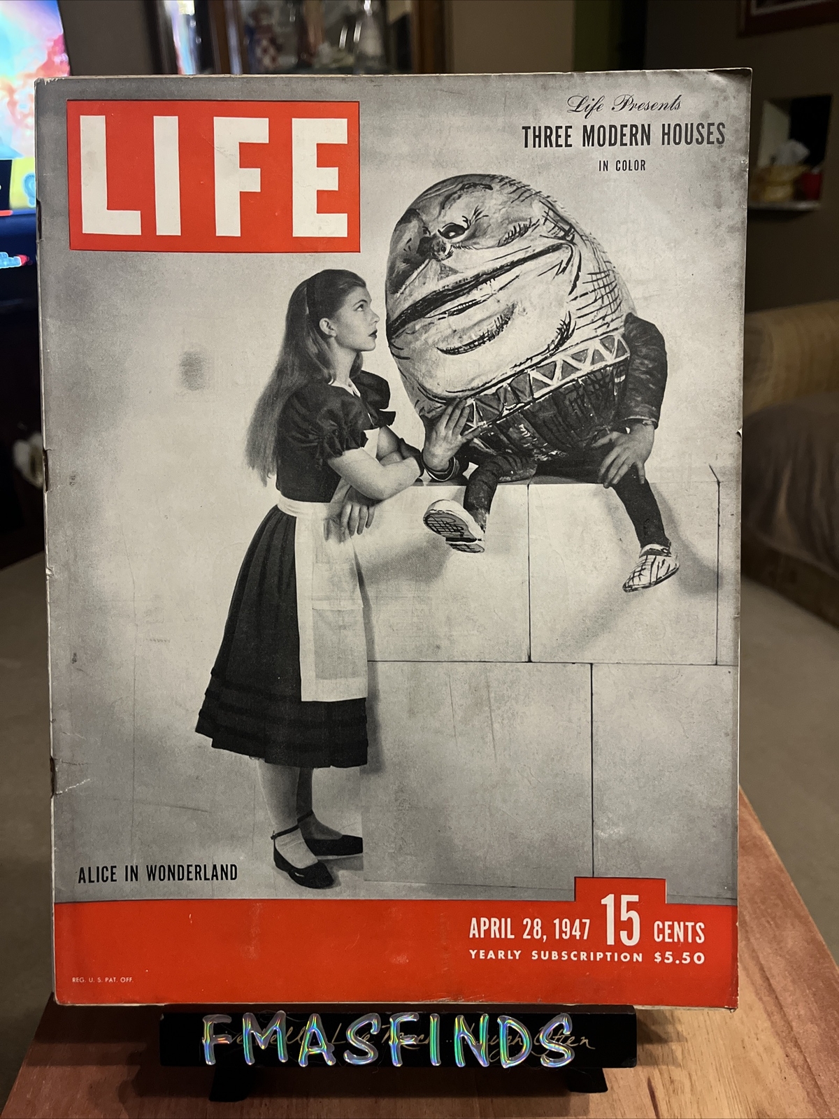 LL2 1947 ALICE IN WONDERLAND April 28 No Label LIFE MAGAZINE | eBay