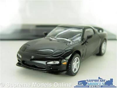 MAZDA RX-7 RX7 MODEL CAR BLACK CLASSIC 1:43 SCALE MK3 MARK THREE IXO ...