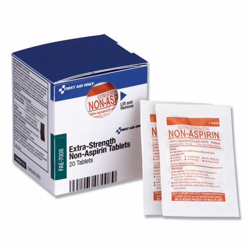 First Aid Only Refill F/Smartcompliance Gen Cabinet, Non-Aspirin ...
