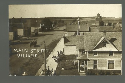Villard MINNESOTA RP1910 MAIN STREET STORES nr Glenwood Alexandria ...