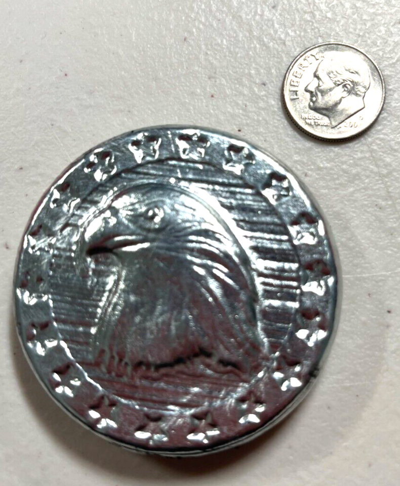 2024 Donald Trump 1 Oz .9999 Fine Silver Coin MAGA USA w/bullet pack ...