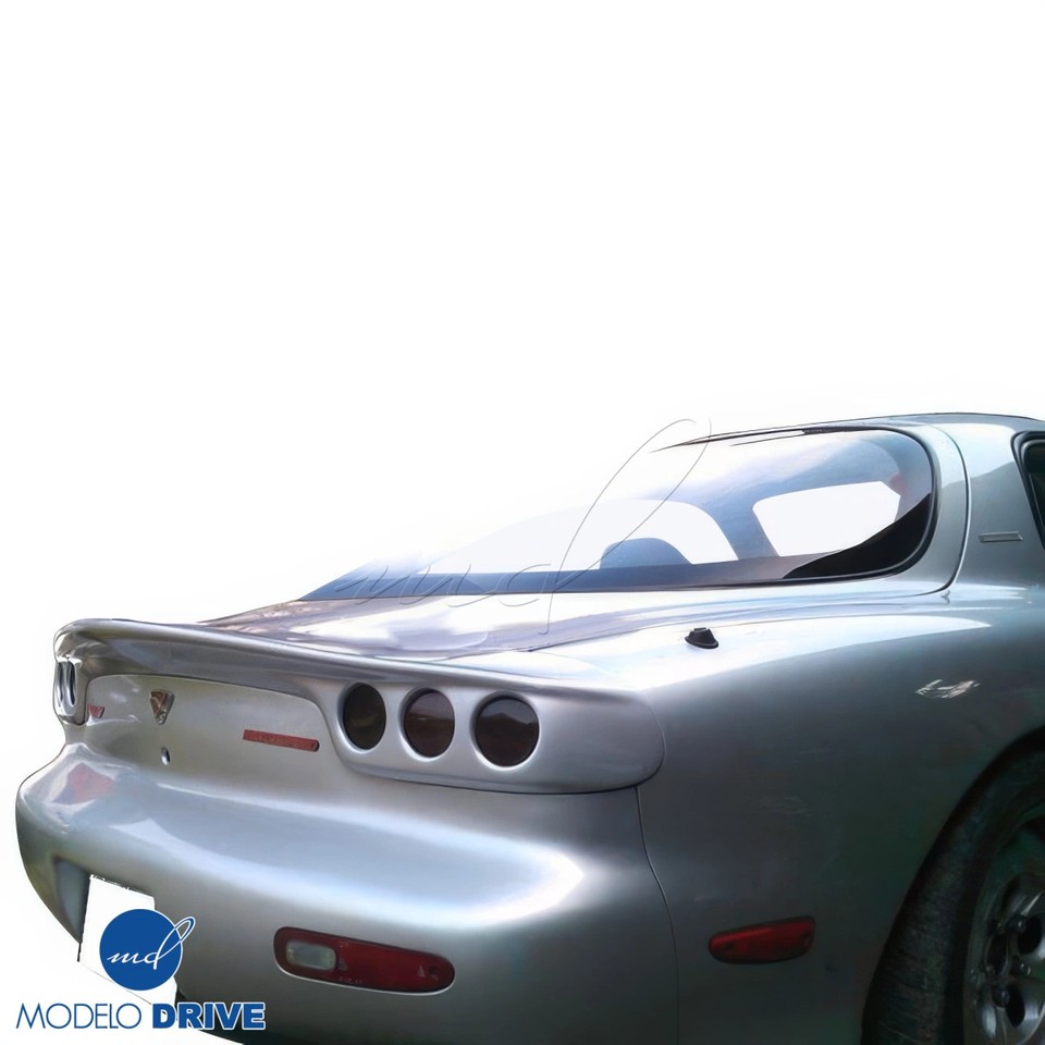 ModeloDrive FRP RAME 6-Hole Duckbill Spoiler Wing (FD3S) for RX-7 Mazda ...