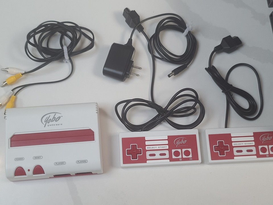 Nintendo NES huge games lot bundle (68 games) w/ Yobo system and 2 ...