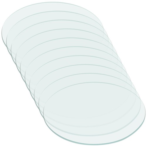 10 Pcs Glass Sheet Laboratory Glassware Watch Glasses for School | eBay