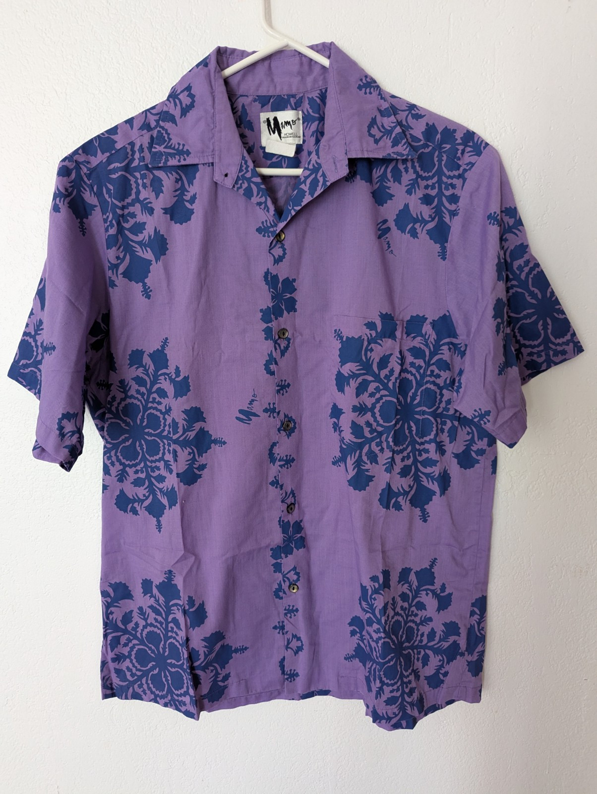 Vintage Mamo Howell Mens Aloha Hawaiian Shirt Floral … - Gem