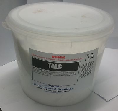 Talc - 5 Lt - Filler for Polyester & Epoxy Resins (FREE FREIGHT) | eBay ...