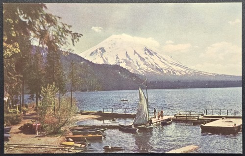 Mount Saint Helens Before Eruption Spirit Lake WA Washington - Postcard ...