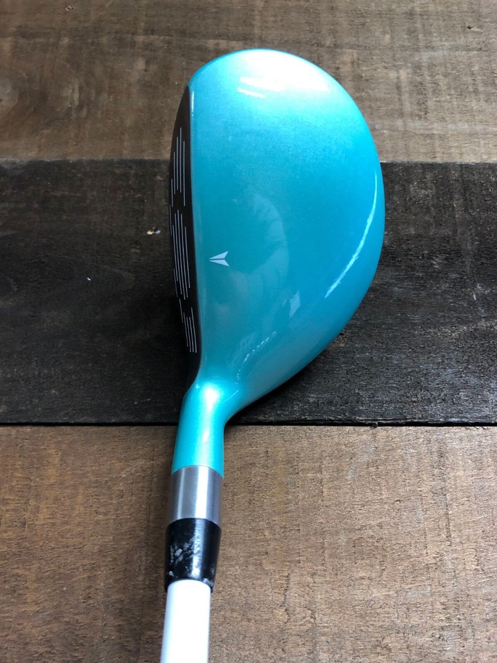 DEMO Womens Majek Golf Clubs Teal Ladies Hybrid Set #4-SW Lady Flex 103 ...