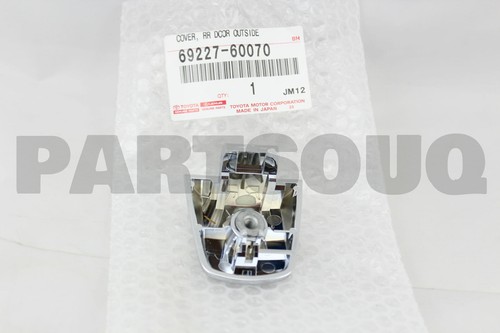 6922760070 Genuine Toyota COVER, REAR DOOR OUTSIDE HANDLE, RH 69227 ...
