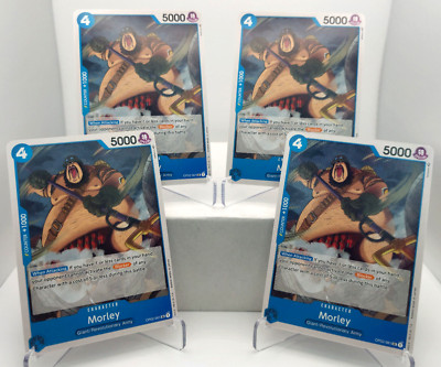 Morley Playset - OP02-061 x4 - Paramount War - One Piece TCG - English ...